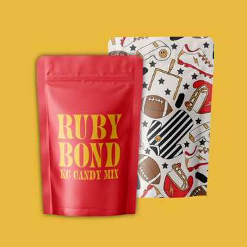 Ruby Bond. Designer Candy Boxes & Bags by Elizabeth Schmitt – Ruby Bond