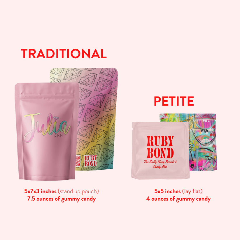Custom Candy Bags - Corporate, Wedding, Mitzvahs, and beyond! – Ruby Bond