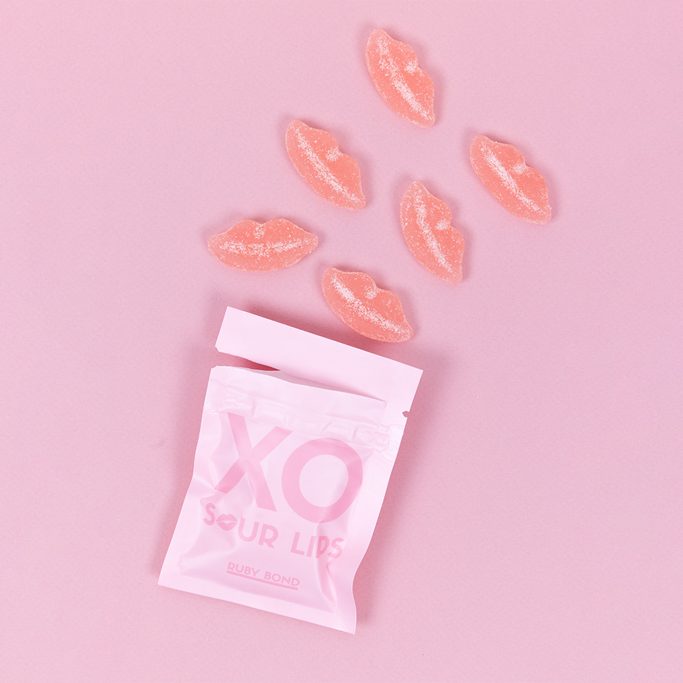 Gummy Candy Sour Watermelon Lips – Ruby Bond
